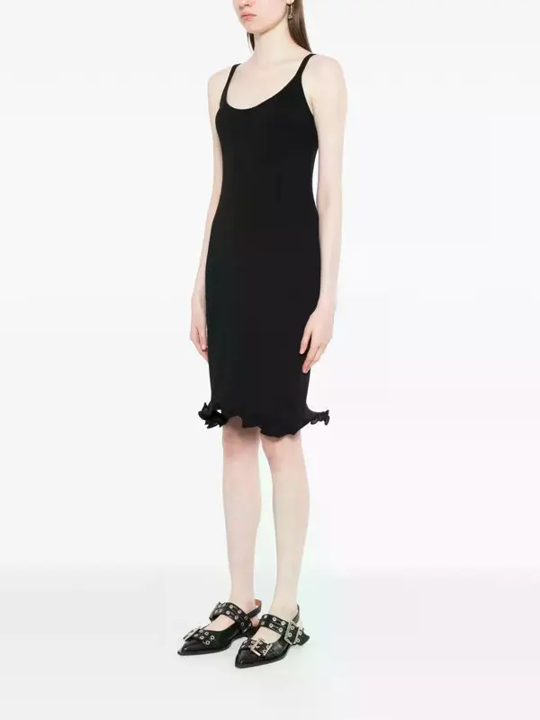 JNBY Budding-hem Mini Dress - Black