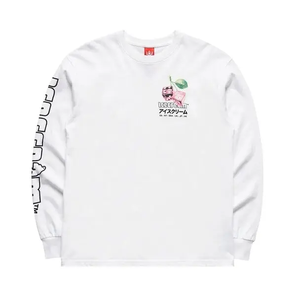 ICECREAM Dice Long-sleeve Tee - White