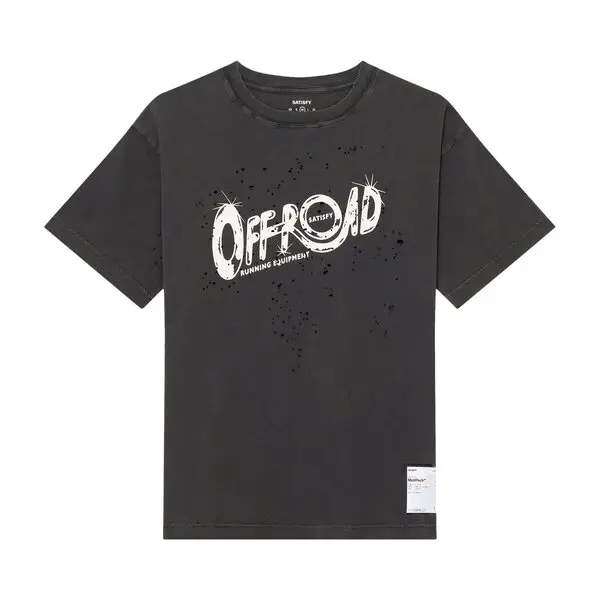 Satisfy Mothtech Off-road T-shirt - Black