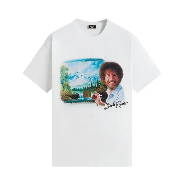 Kith For Bob Ross Portrait Tee - White