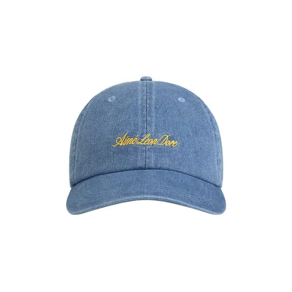 Aimé Leon Dore Denim Script Cap - Blue