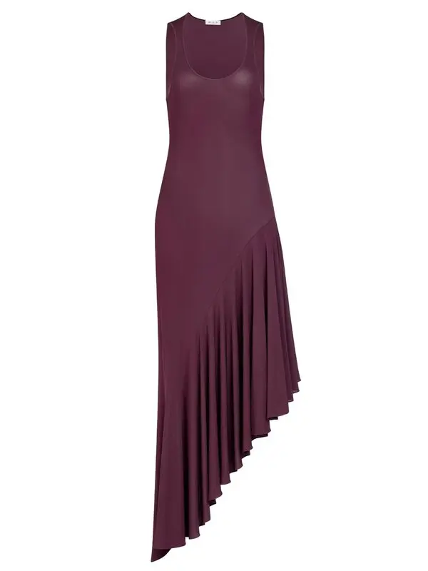 Alaïa Asymmetric Jersey Dress