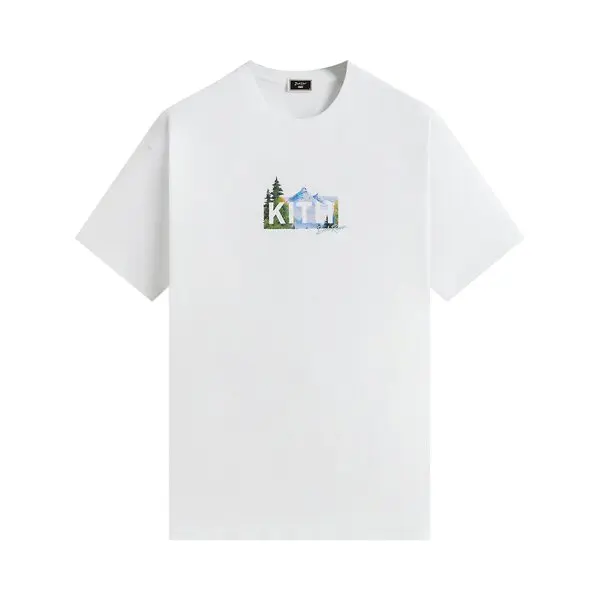 Kith For Bob Ross Mountain Classic Logo Tee