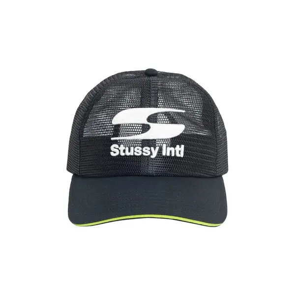 StÜssy Mesh Trucker Cap - Black