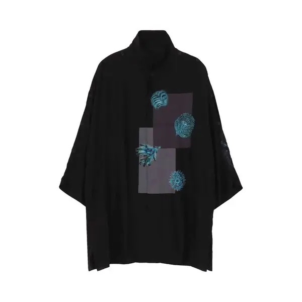 YOHJI YAMAMOTO POUR HOMME Shoulder Cutout Coat