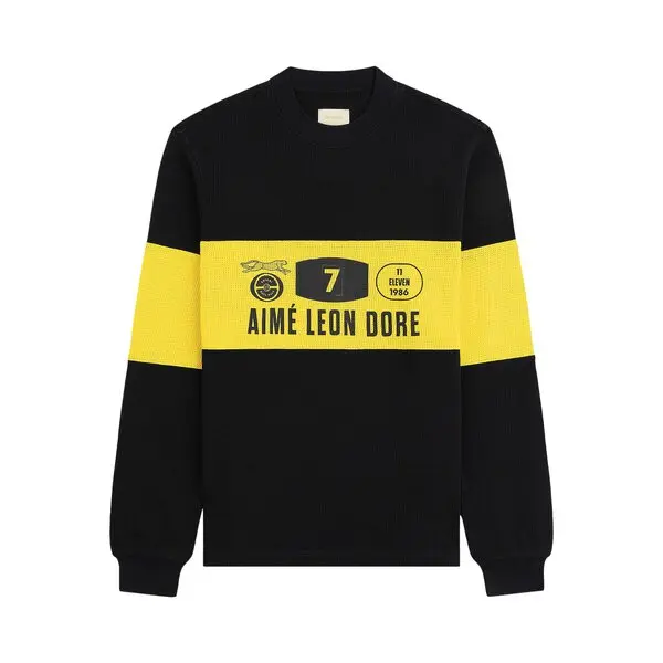 Aimé Leon Dore Long-sleeve Rally Tee - Black