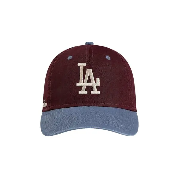Aimé Leon Dore La Dodgers Colorblock Ballpark Cap - Red