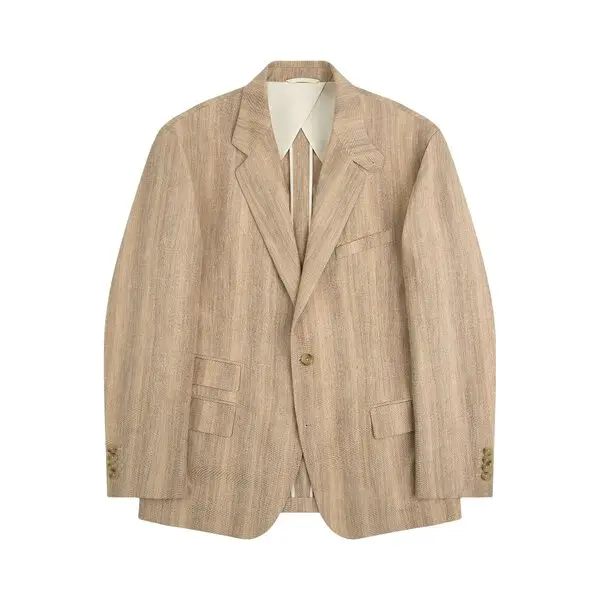 Aimé Leon Dore Single-breasted Safari Suit Jacket