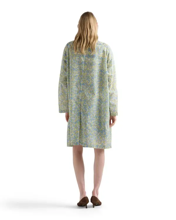 Prada Printed Re-nylon Raincoat - Yellow
