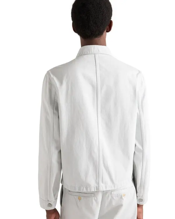 Prada Denim Blouson Jacket - Light Blue