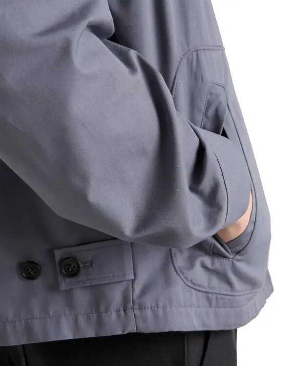 Prada Technical Cotton Blouson Jacket - Grey