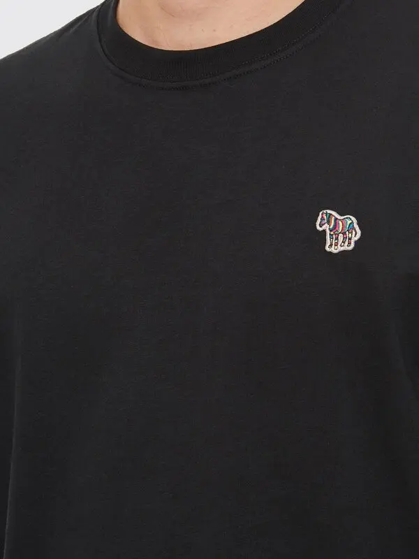 Paul Smith Crew Neck Cotton T-shirt - Black