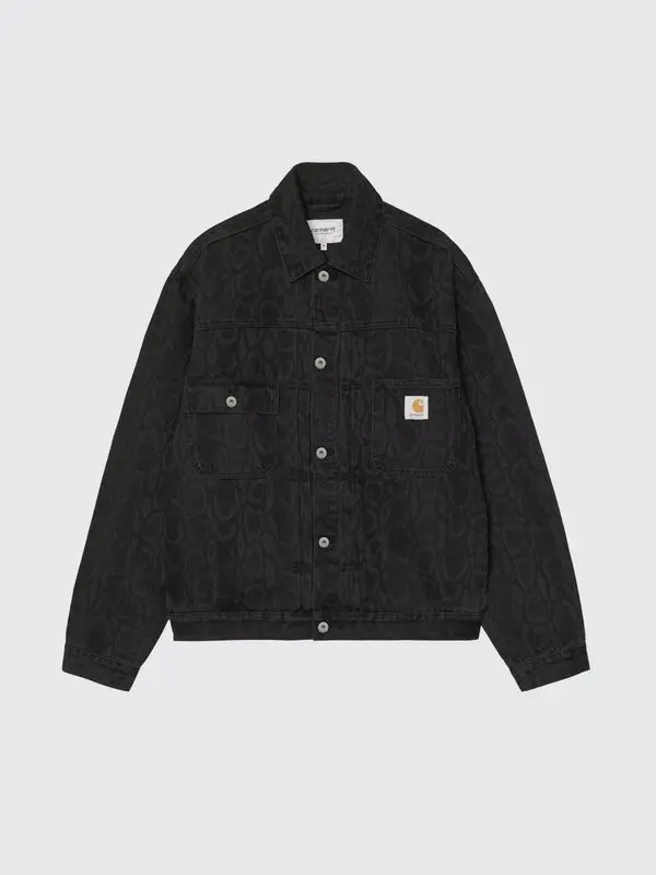 Carhartt Work In Progress Cotton Denim Jacket - Black