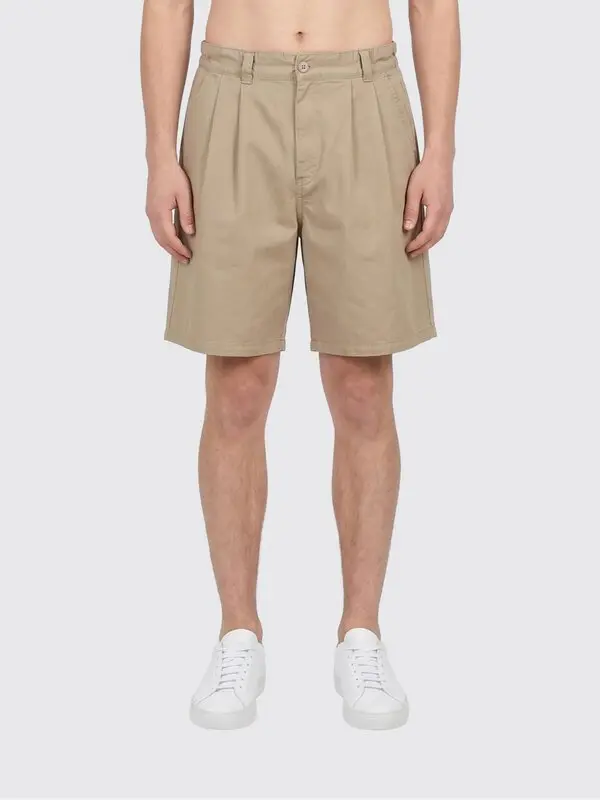 Carhartt Work In Progress Cotton Chino Shorts - Beige