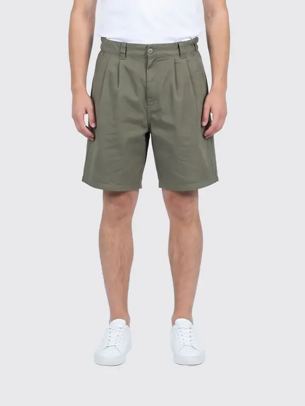 Carhartt Work In Progress Cotton Chino Shorts - Green