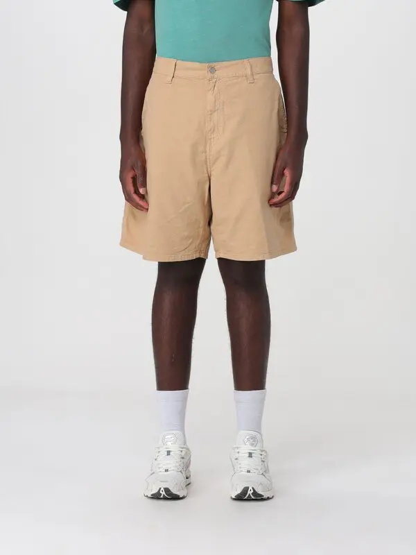 Carhartt Work In Progress Cotton Chino Shorts - Beige