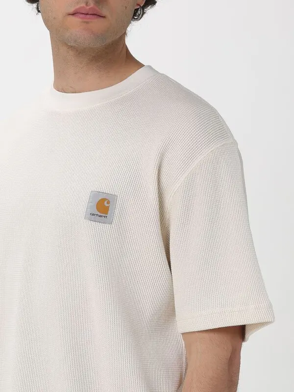 Carhartt Work In Progress Cotton Crew Neck T-shirt - Beige