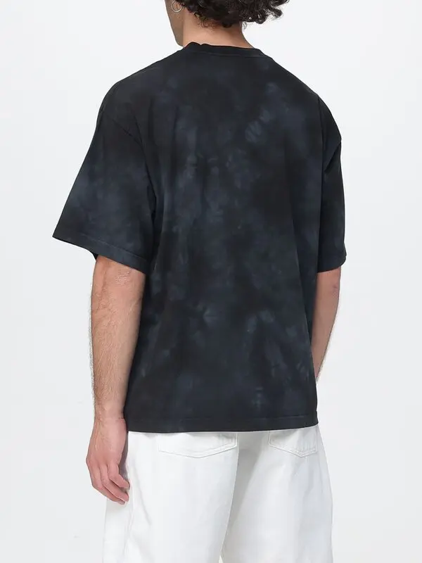 Carhartt Work In Progress Cotton Crew Neck T-shirt With Print - Grey