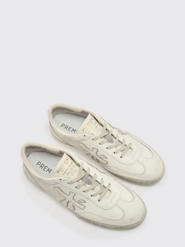 Premiata David Suede Sneakers - White 1