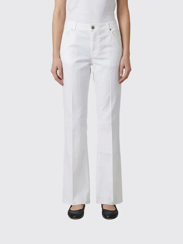 Etro Flared Stretch Denim Jeans - White