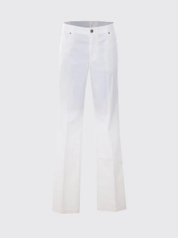 Etro Flared Stretch Denim Jeans - White