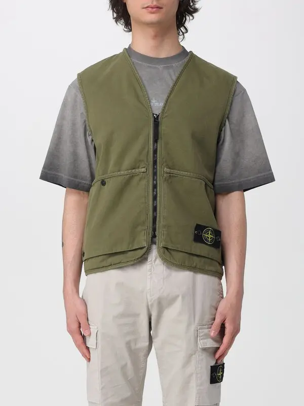 Stone Island Suit Vest - Military