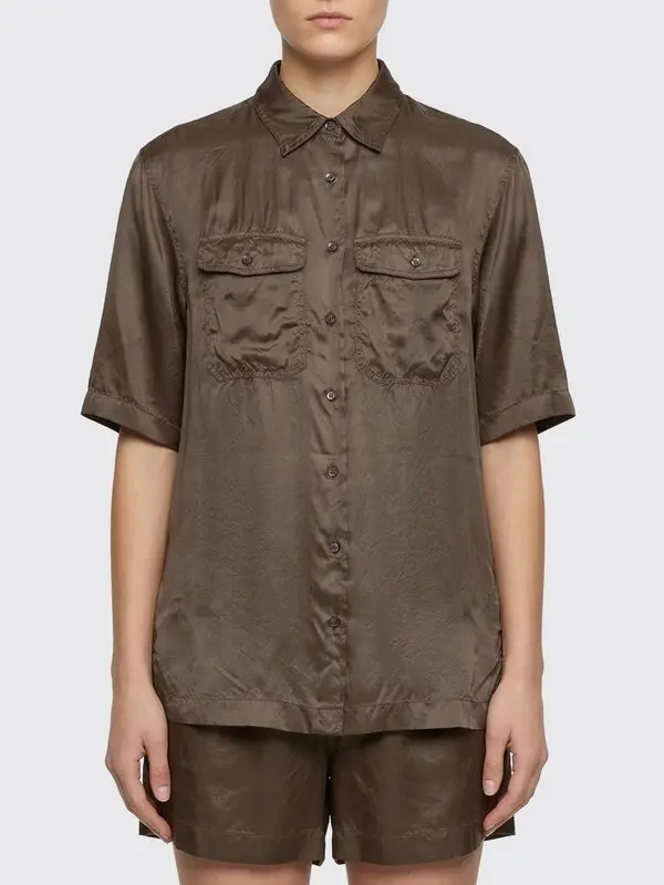 Aspesi Short Sleeve Shirt - Blue