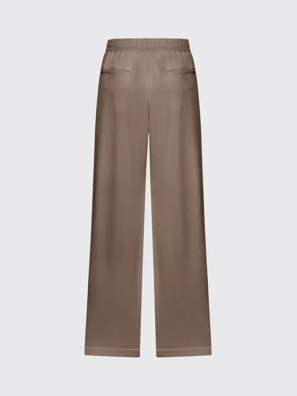 Brunello Cucinelli Cotton And Silk Blend Jogging Trousers - Brown