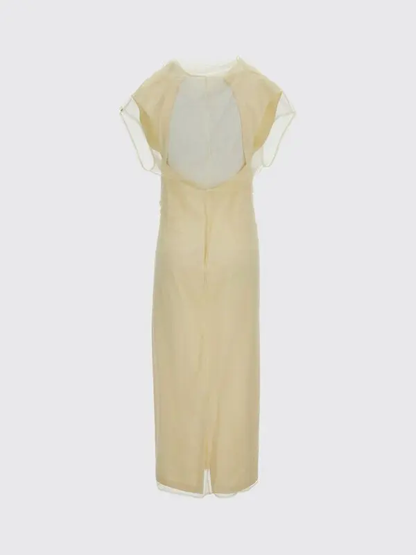 Sportmax Viale Printed Jersey Dress - Yellow