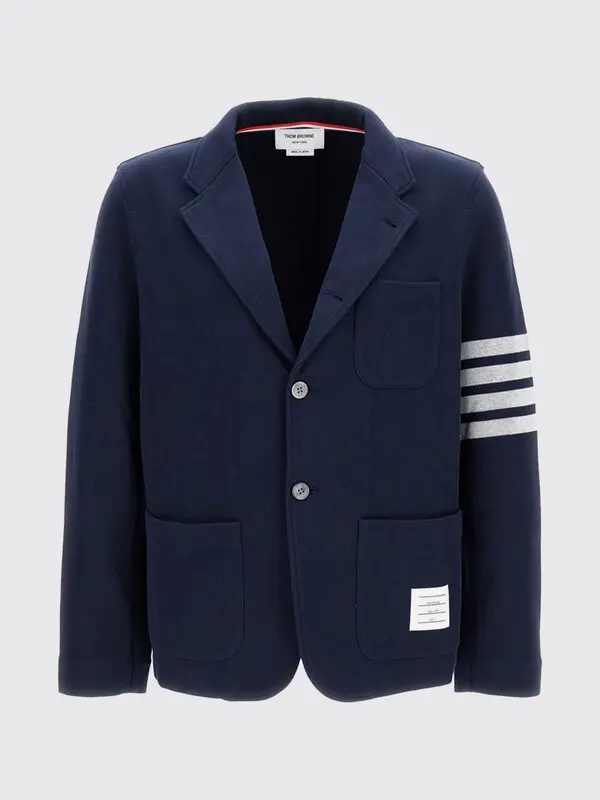 Thom Browne Blazer With Signature Stripes