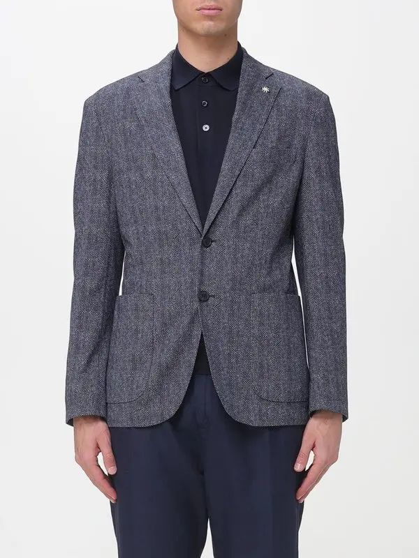 MANUEL RITZ Jacket - Blue