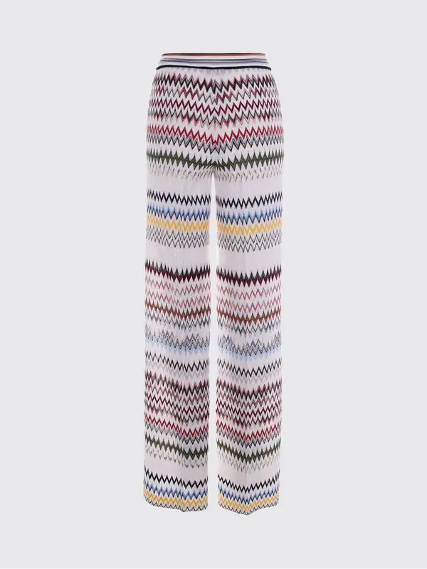 Missoni Printed Wide Leg Trousers - Multicolor