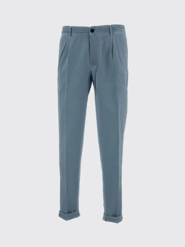 Incotex Cotton Linen Chino Trousers