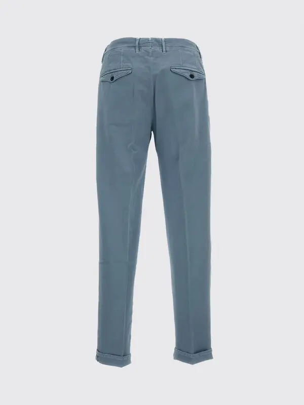 Incotex Cotton Linen Chino Trousers
