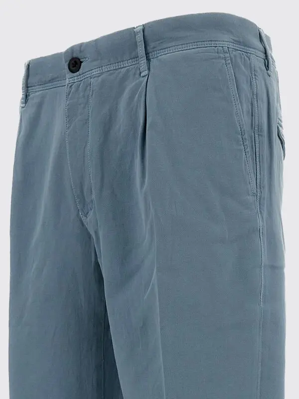 Incotex Cotton Linen Chino Trousers