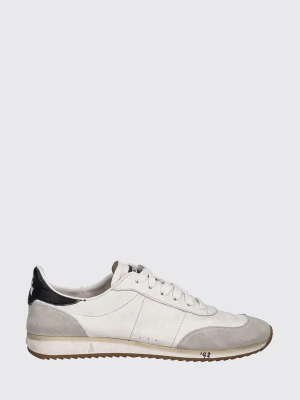 Patrizia Pepe Distressed Leather Low Top Sneakers
