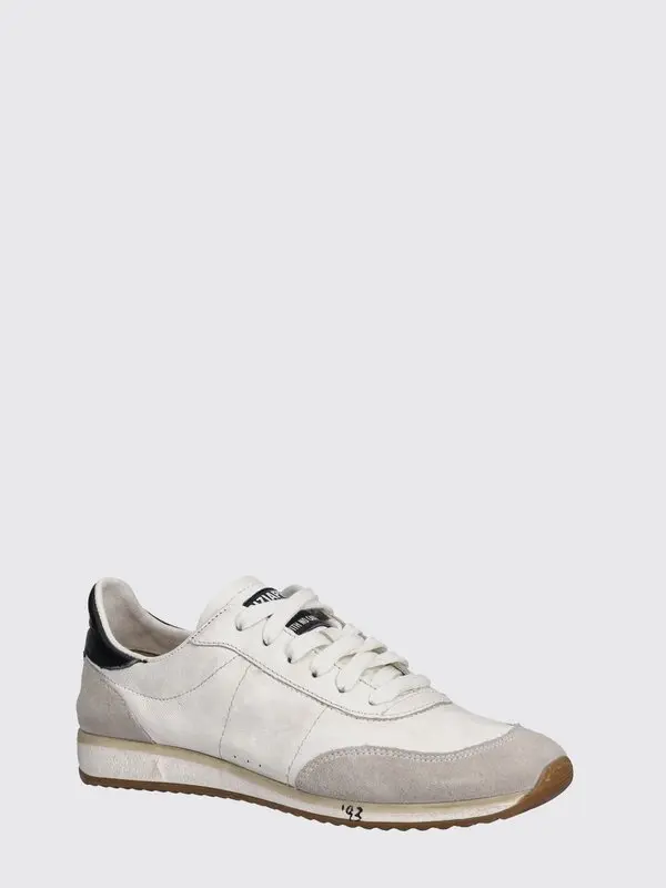 Patrizia Pepe Distressed Leather Low Top Sneakers
