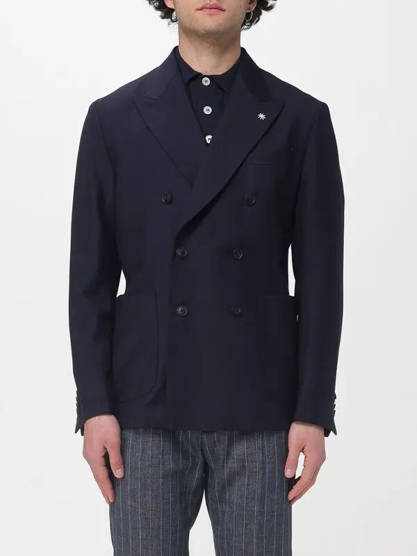 MANUEL RITZ Double Breasted Blazer