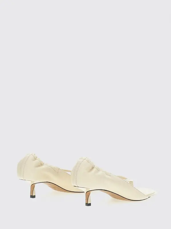 Jacquemus Leather Thong Sandals - White