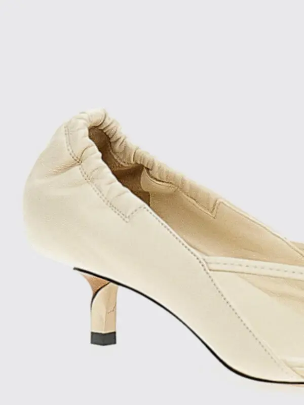 Jacquemus Leather Thong Sandals - White