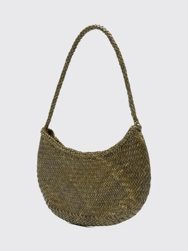 Dragon Diffusion Woven Shoulder Bag - Green