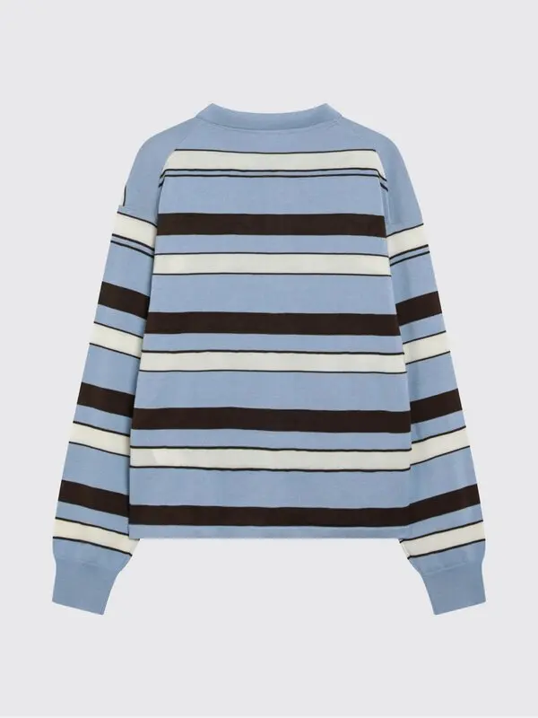 JW Anderson Polo Shirt - Gnawed Blue