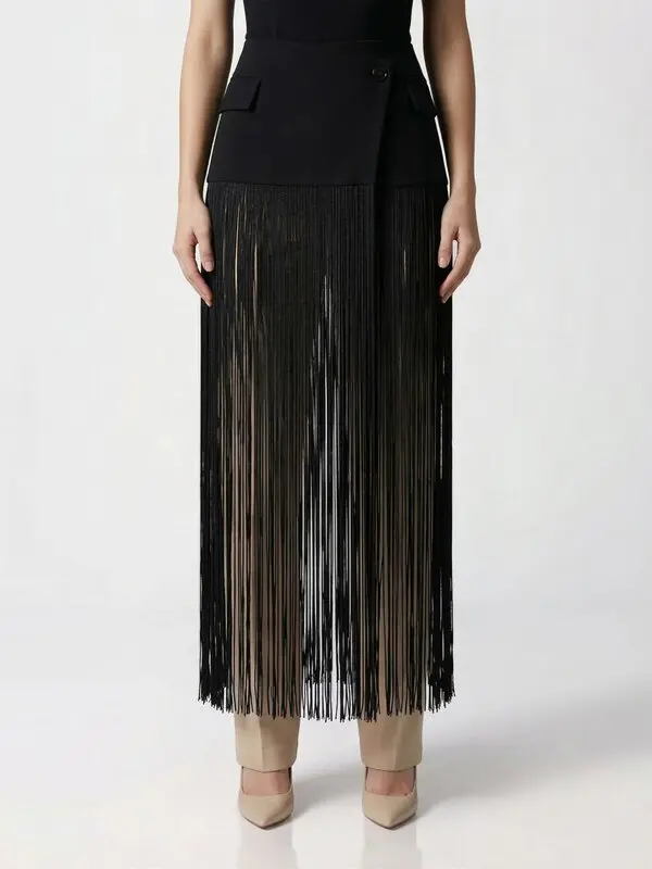 Patrizia Pepe Fringe Skirt