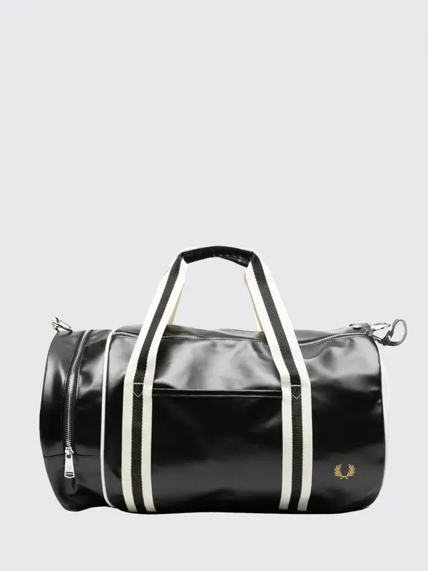 Fred Perry Recycled Polyester Duffle Bag - Black