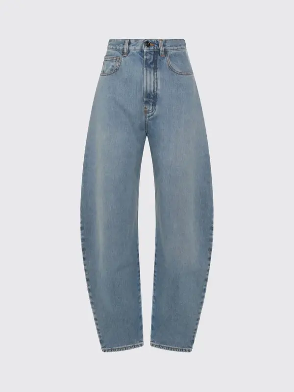 Alaïa Balloon Jeans - Gnawed Blue