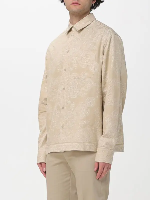 Etro Casual Cotton Shirt With Paisley Print