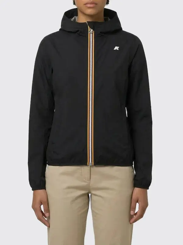 K-WAY Lightweight Hooded Jacket - Black
