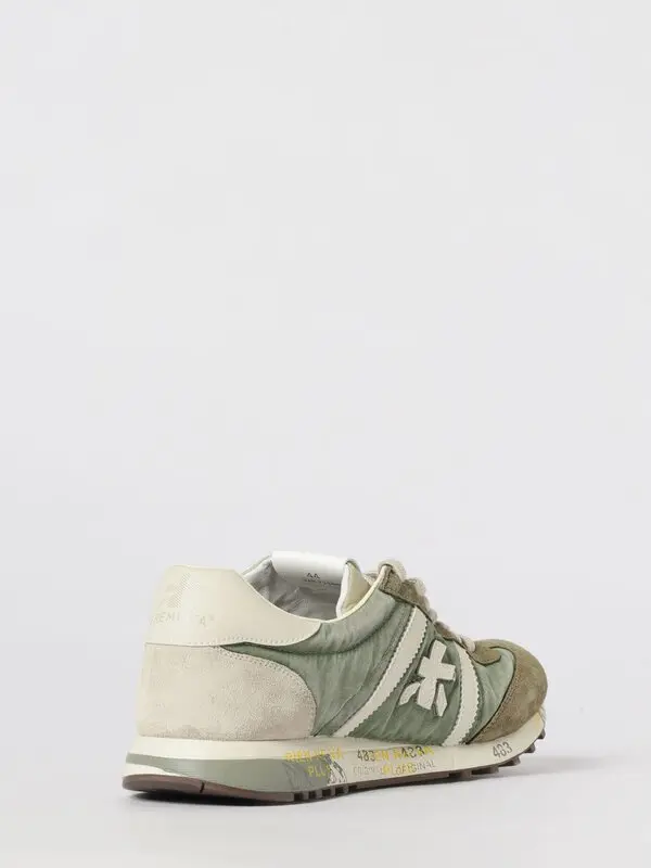 Premiata Lace-up Suede Sneakers - Green