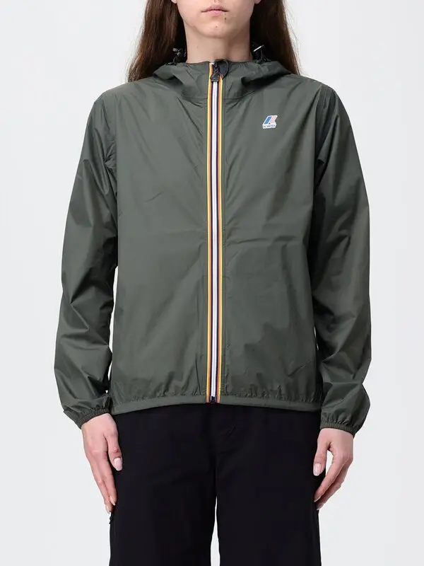 K-WAY Le Vrai 4.0 Claudette Technical Fabric Jacket - Green