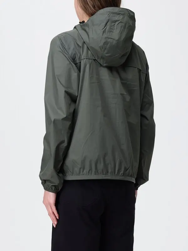 K-WAY Le Vrai 4.0 Claudette Technical Fabric Jacket - Green